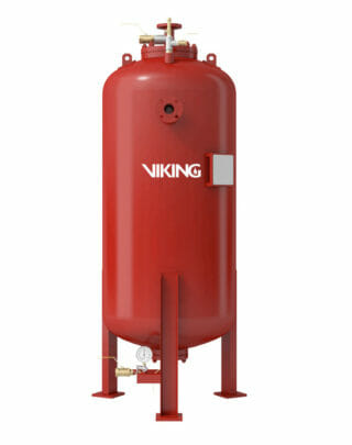 VFT Vertical Bladder Tank - FM/UL, PED Compliant | Zetas